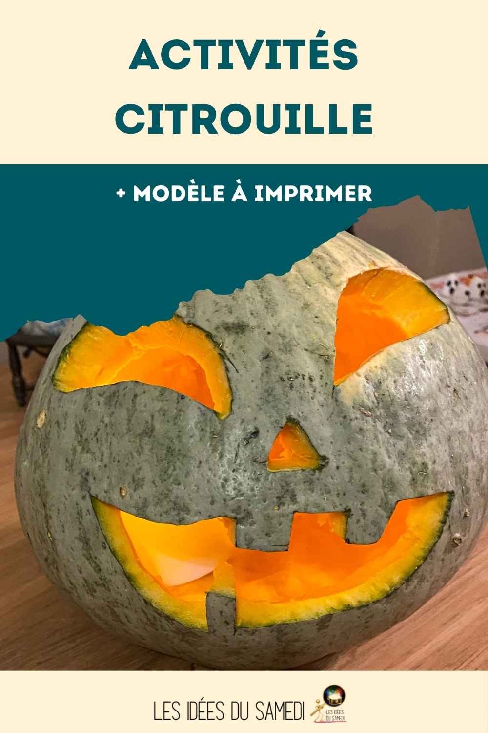 Activités citrouille pour Halloween et modèle à télécharger