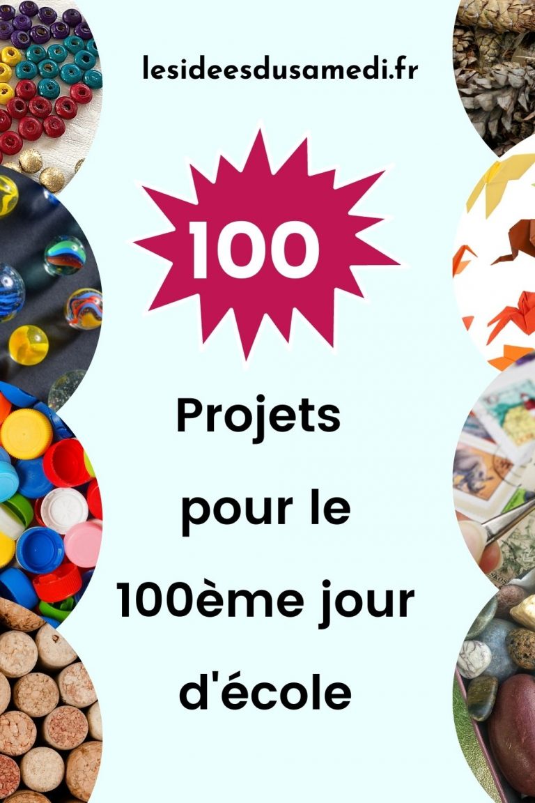 100 jours d'école 2026 : idées de collections de 100 objets