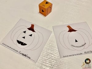 Activités citrouille pour Halloween et modèle à télécharger