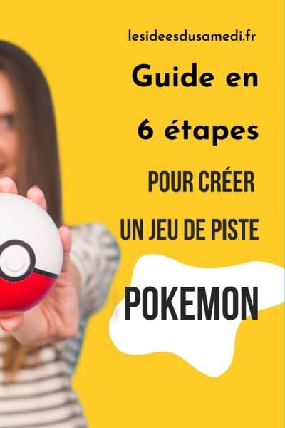 Escape Game Pokemon à faire soi même - Les idées du samedi