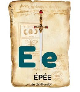 Affiches abécédaire Harry Potter : alphabet sorciers en PDF